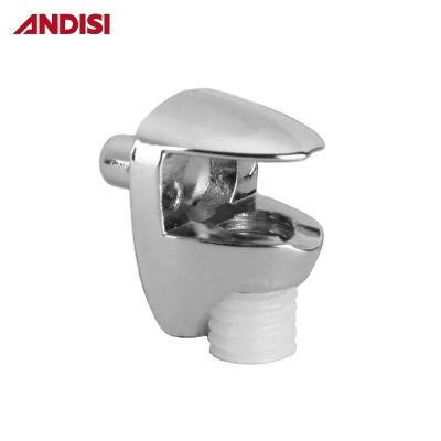 China Zinc Alloy Cabinet Shelf Support Bracket Glass Clip Clamp Chrome Plated 6 Models for sale