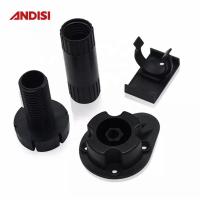 China Adjustable Table Leveling Legs Plastic Feet 96-185mm Height for Kitchen Furniture Cabinet Plinth Foot for sale