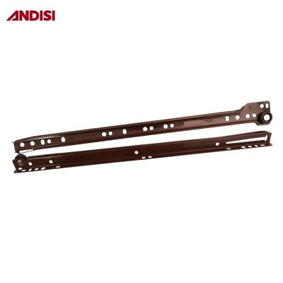 China FGV Powder Coated Drawer Slide Rail 15kg Load Capacity 250-600mm for Modern Furniture for sale
