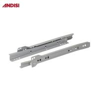 China Powder Coated Roller Slides for Furniture Cabinet Drawers 250-600mm 15kg Load for sale