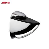 China Zinc Alloy Adjustable Glass Clip Clamp Bracket Holder for Furniture Connecting Shelf Support Chrome Finish FA28 for sale