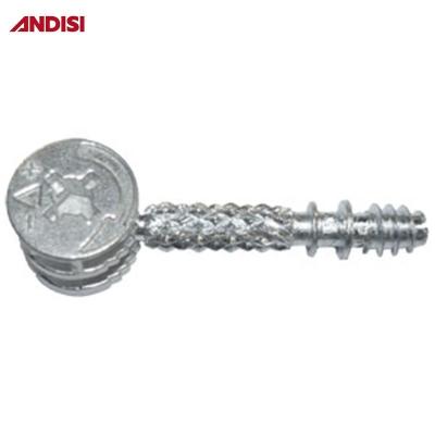 China Zinc Alloy 15mm Minifix Cam Lock Nuts for Cabinet Connector KD Fitting Furniture Hardware for sale