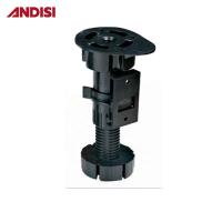 China Black ABS PP Adjustable Height Plinth Plastic Foot Legs for Kitchen Cabinet Cupboard 150mm for sale
