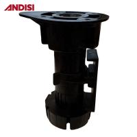 China Adjustable Plastic Kitchen Cabinet Leg ABS PP Leveling Foot for Table Plinth 150mm for sale