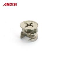 China Zinc Alloy Hidden Cam Door Lock Furniture Fittings Eccentric Cam AB1512 AB1513 for sale