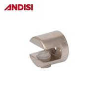 China Zinc Alloy Glass Shelf Holder Clip Clamps for Furniture Shelving Support 8mm for sale