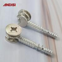 China Zinc Alloy Furniture Cam Connector Eccentric Minifix KD Fitting 15mm for Cabinet Assembly for sale