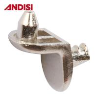 China Nickel Plated Zinc Alloy L Shape Shelf Bracket EA07 for Cabinet Furniture Joint Support for sale