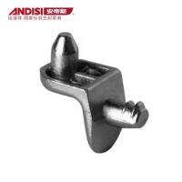 China Zinc Alloy Cabinet Shelf Support Clip Nickel Plated Finish EA07 for Furniture Hardware for sale