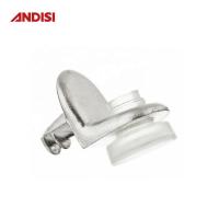 China Zinc Alloy Glass Clip Clamp Bracket Holder for Cabinet Shelf Furniture Hardware EA13 Nickel Plated for sale
