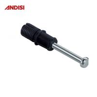 China Expandable Rock Quick Release Mini Fix Bolt M10 M8 24mm 34mm Steel Plastic Zinc Plated Furniture Connecting KD Fittings for sale