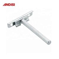 China 76mm Hidden Floating Shelf Support Bracket Steel Zinc Plated Furniture Joint Wall Shelf Bracket FA45 for sale