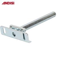China 76mm Hidden Floating Shelf Support Bracket Steel Zinc Plated Furniture Joint Wall Shelf Bracket FA45 for sale