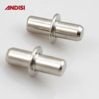 China Steel Shelf Support Pins Zinc Nickel Plated Hidden Furniture Fittings EA24-26 for sale