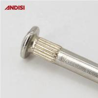 China M4 Connecting Joint Screws Bolts Combination Screw Nickel Plated Steel 27x15 mm Furniture Hardware for sale
