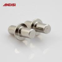 China 5mm Metal Shelf Support Pin Zinc Nickel Plated Steel for Furniture Cabinet Shelves for sale
