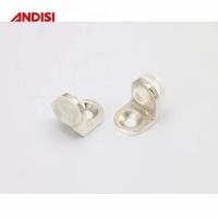 China Nickel Plated PVC Zinc Alloy Cupboard Shelf Support with Suction Cup for Glass Holder Bracket EA16 for sale