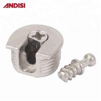China Zinc Alloy Rafix Joint Furniture Connector 20mm Thread Cam Screw Bolt for Cabinet Wood Panels for sale