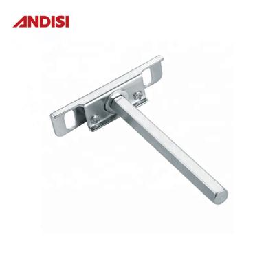 China L Shape 76mm Metal Shelf Support for Floating Shelves Wall Mount Concealed Brackets Steel Zinc Plated for sale