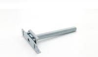 China L Shape 76mm Metal Shelf Support for Floating Shelves Wall Mount Concealed Brackets Steel Zinc Plated for sale