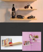 China L Shape 76mm Metal Shelf Support for Floating Shelves Wall Mount Concealed Brackets Steel Zinc Plated for sale