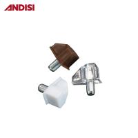 China 5mm Plastic Shelf Support Pins for Cabinet Board Glass Holder Furniture Hardware for sale