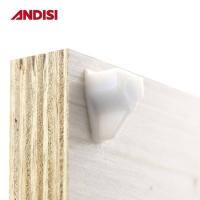 China 5mm Plastic Shelf Support Pins for Cabinet Board Glass Holder Furniture Hardware for sale