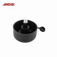China Steel Nylon Furniture Footing Non-Slip Manual Height Adjustable Screw-In Glide M6 M8 for sale