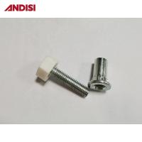 China Anti-Scratch Adjustable Furniture Glide Leg Zinc Plated Steel M6 20-35mm for sale