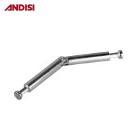 China Furniture Wood Joint Connector Mini Fix Double Ended Folding Angle Metal Dowel Bolt BA28 29 Zinc Plated for sale
