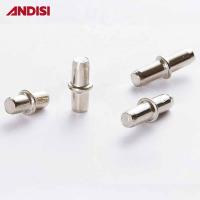 China Hidden Bracket Shelf Support 5mm Diameter Metal Iron Pegs for Cabinet Cupboard Bookcase for sale