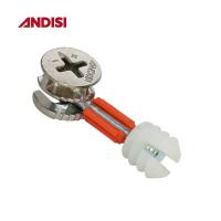 China Zinc Steel Furniture Bolts Mini Fix Screw Bolt Connection Bolt M6.2 24mm 34mm for sale