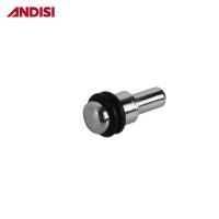 China Nickel Plated Steel Cabinet Shelf Pin with Rubber Ring for 5mm Glass Shelf Support for sale