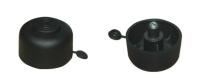 China Furniture Screw In Glide Leg Leveling Adjustable Foot Rest Under Desk 50mm Diameter Zinc Plated Steel for sale