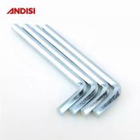 China L and Z Type Hex Key 4mm 6mm Allen Key for Hardware Furniture Fittings Zinc Plated for sale