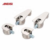 China 20mm Thread Cabinet Cam Lock Connector Zinc Alloy Steel Furniture Rafix Connector for sale