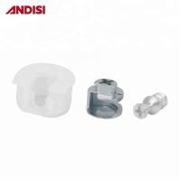 China 20mm Cam Diameter White Brown Plastic Connector Housing for Board to Board Connection for sale