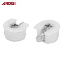 China ANDISI Mini Fix Connecting Bolt for Cabinet Shelf Connector Nyloy Zinc Alloy 15mm for sale