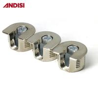 China Zinc Alloy 20mm Eccentric Connecting Fitting Panel Connector for Furniture Cam Lock for sale