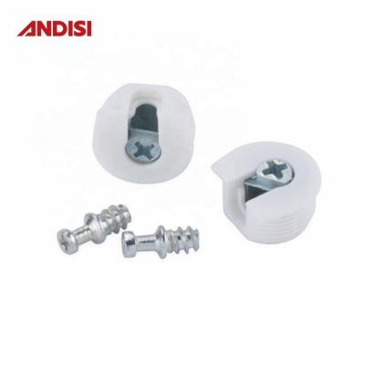 China 20mm Cam Diameter White Brown Plastic Connector Housing for Board to Board Connection for sale