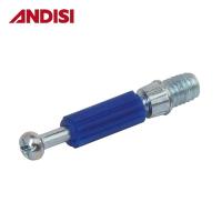 China Plastic Furniture Cabinet Cam Lock Mini Fix Dowel Connecting Bolts Screws Zinc Plated Black for sale