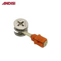 China Furniture Cam Lock Fastener Set with 15mm Dowel Bolts Nuts Screws for Cabinet Assembly for sale