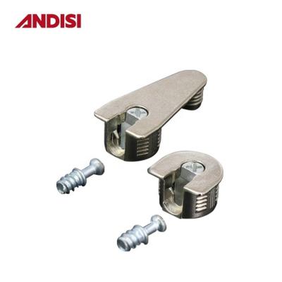 China Zinc Alloy Cam Lock Furniture Connector 20mm Dia for Cabinet Mail Packing for sale