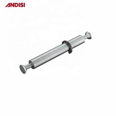 China Furniture Hardware Mini Fix Double Ended Bolt Connecting Dowel Steel Rod 24mm 64mm 34mm 84mm for sale