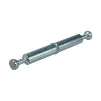 China Furniture Hardware Mini Fix Double Ended Bolt Connecting Dowel Steel Rod 24mm 64mm 34mm 84mm for sale