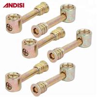 China Zinc Alloy Cam Lock Heavy Duty Connector GA02 for Furniture Connection for sale