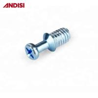 China 20mm Plastic Zinc Alloy Cabinet Joint Connector Screw Brackets Rafix Joint Connector for sale