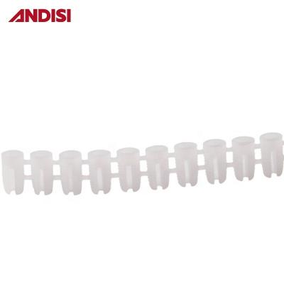 China Transparent Plastic Expanding Sleeve Nylon Nut for Furniture Mini Fix Connector CA10A for sale