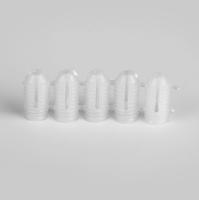 China Transparent Plastic Expanding Sleeve Nylon Nut for Furniture Mini Fix Connector CA10A for sale