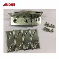 China Iron Bed Bracket KA17 Furniture Hardware Connecting Metal Corner Bracket for Wood Metal Bed Frame for sale